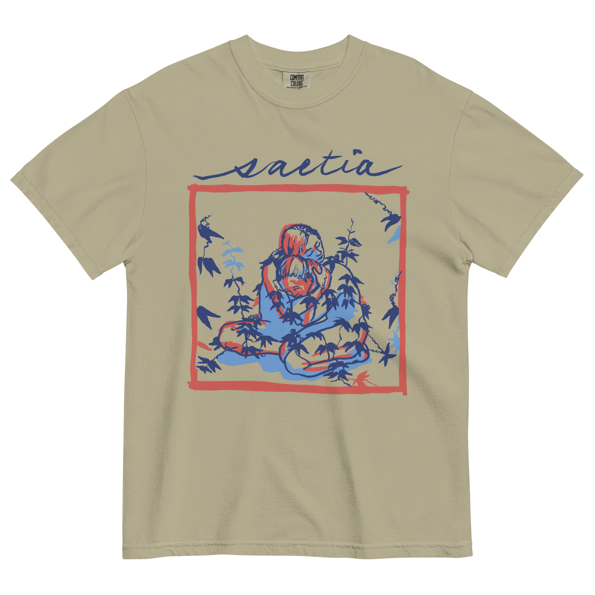 SAETIA Tendrils Sketch Shirt (Comfort Colors) – Shirt Killer